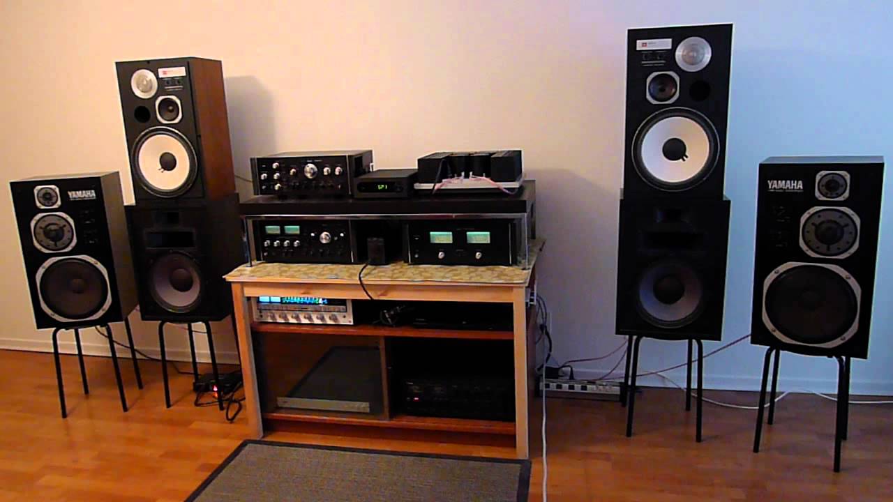Vintage Stereo Sound System & Five HD Track Intros - YouTube