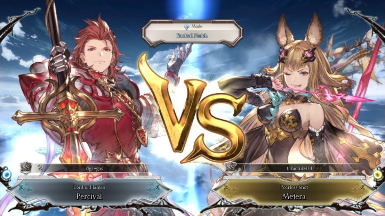 GBFV- High Level Ranked Match (FT2) dgr-gas (Percival) Vs tahichi0814 ...