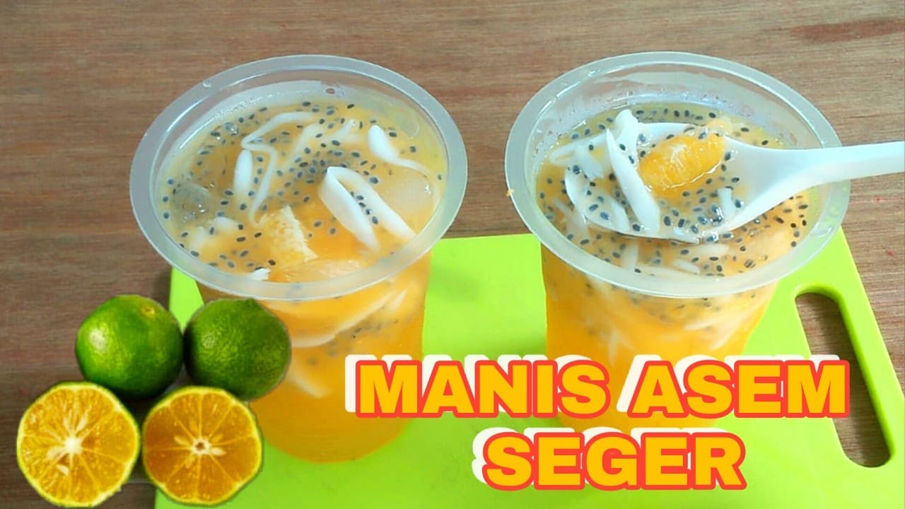 Es Jeruk Kelapa Muda Kw Minuman Kekinian - YouTube