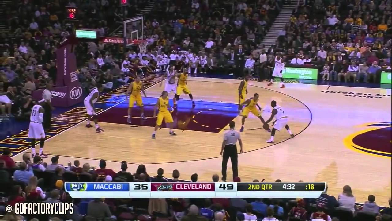 Cavaliers Big-3 Full Highlights NBA PS 2014.10.05 vs Maccabi - 1st Game ...