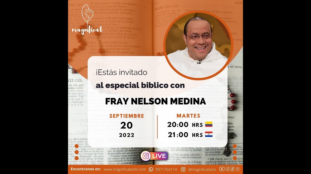 Especial Bíblico con Fray Nelson Medina (Completo)#fraynelsonmedina # ...