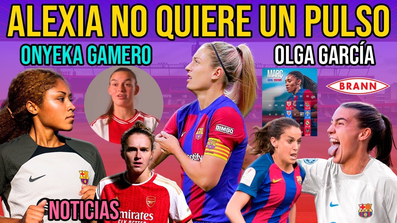 💥 ONYEKA GAMERO Y ALEXIA PUTELLAS | MIEDEMA, ROMÉE LEUCHTER, PATRI ...