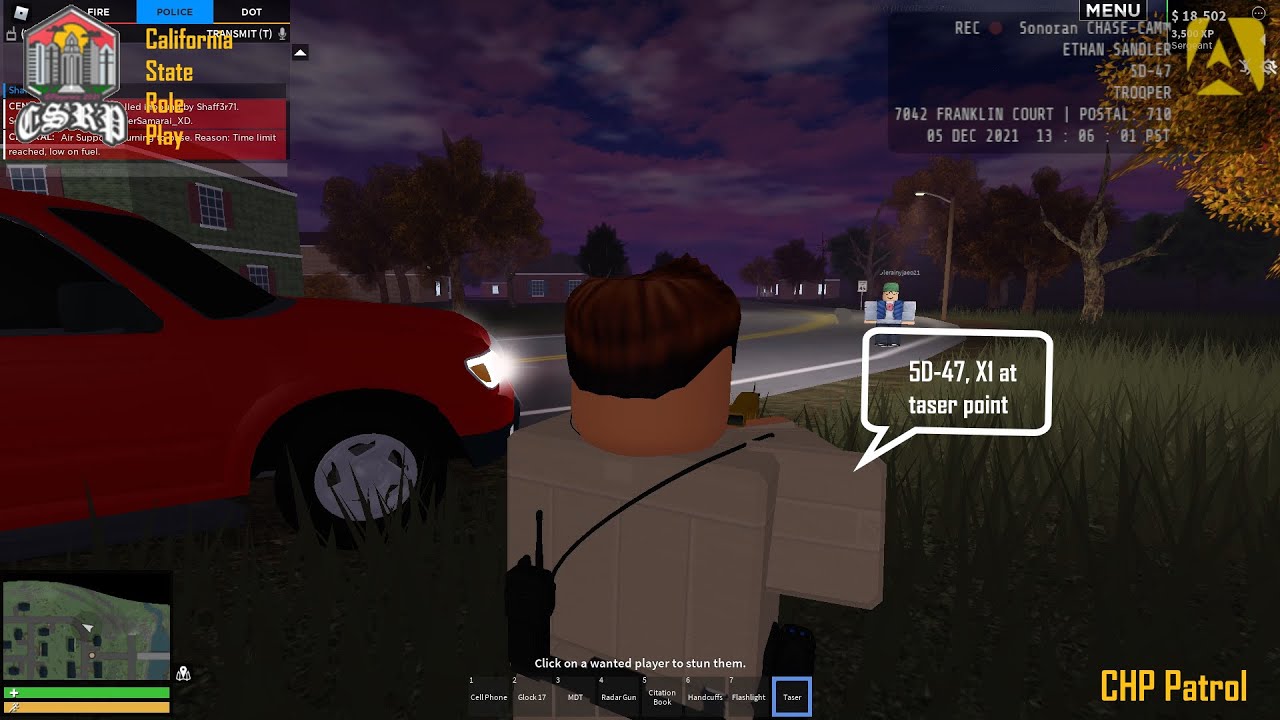 My weirdest traffic stop yet! CSRP ERLC - YouTube