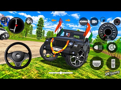Modified Mahindra Thar Car Games: Indian Cars (Gadi Wala Game) - Car Game Android Gameplay 2026