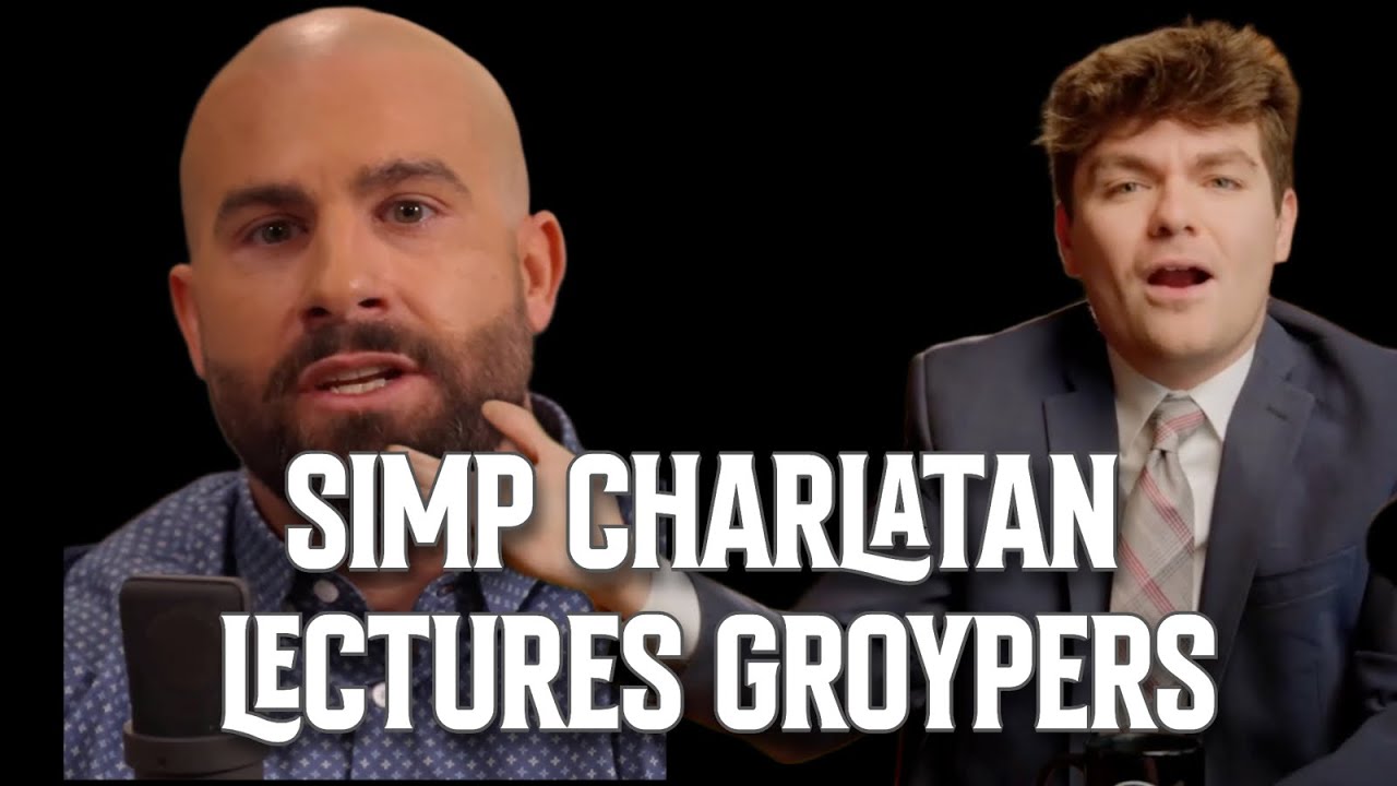 Simp Pro-Israel Charlatan Lectures Groypers About Masculinity - YouTube