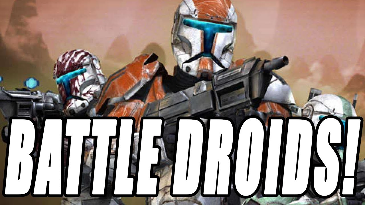 BATTLE DROIDS! Star Wars:Republic Commando Gameplay PC - YouTube