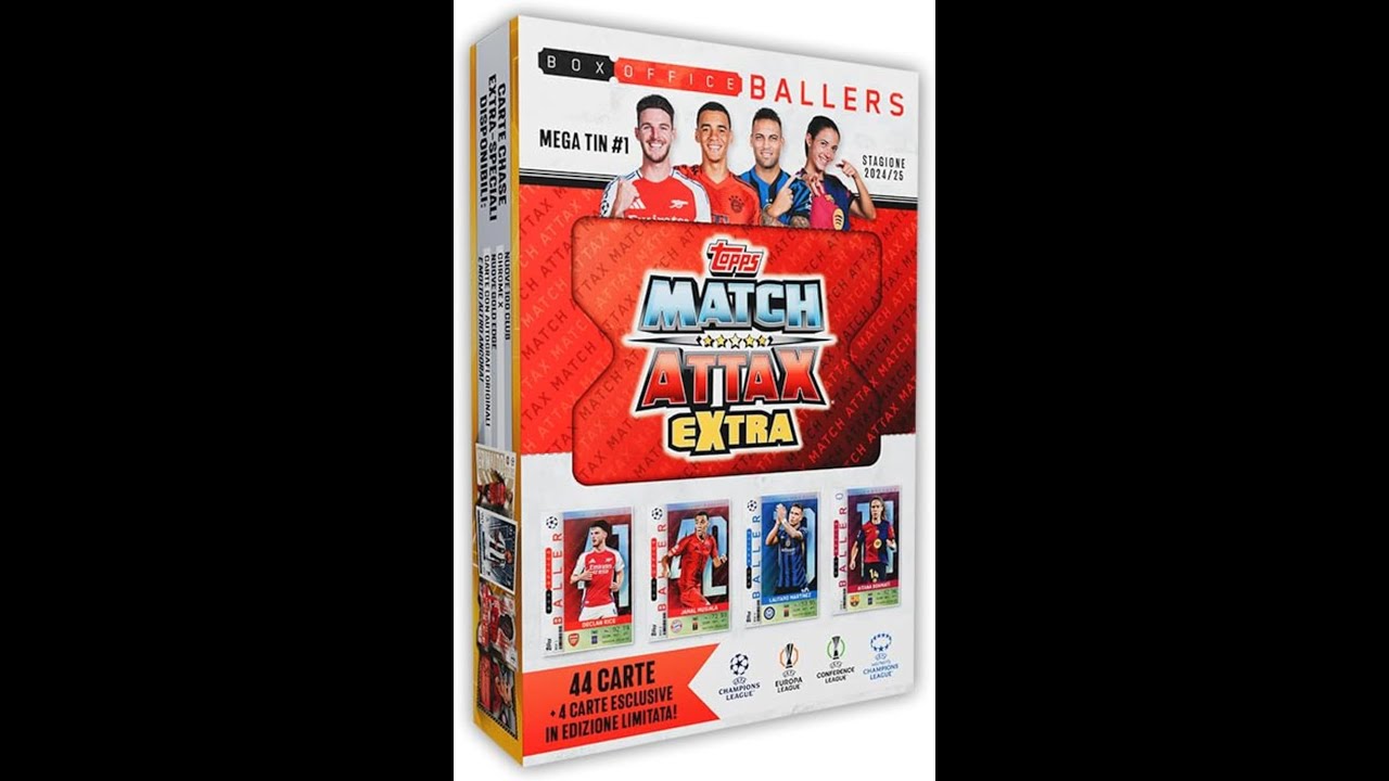 Topps Match Attax Extra 24/25 MEGA TIN 1, MESSI THE GOAT CARD?? - YouTube