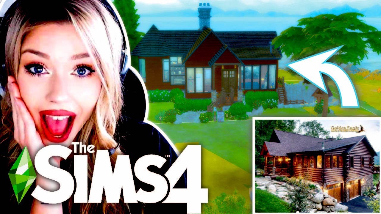 Recreating a Real Life House & Floor Plan BUILD CHALLENGE in The Sims 4 ...
