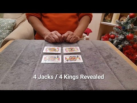 F21 Magic Trick 2656 - 4 Jacks / 4 Kings Revealed #magic - YouTube