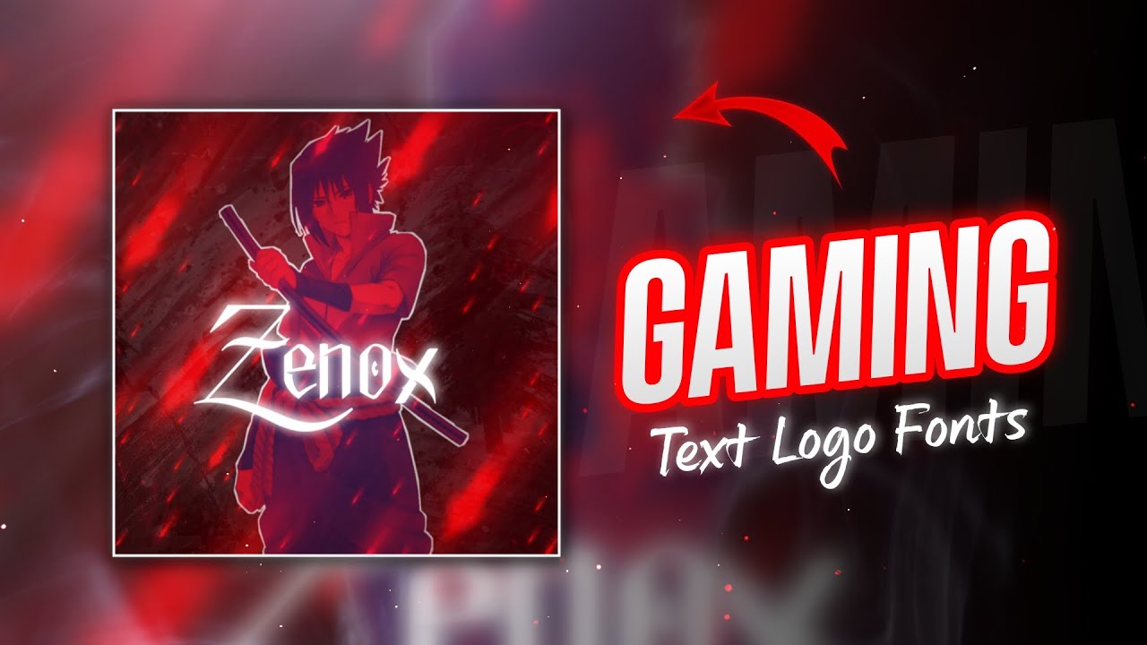 Best Text Fonts For Gaming Logo | Gaming Text Logo Pixellab | Download ...