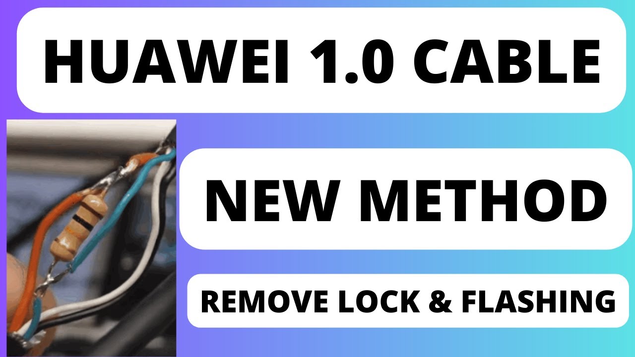 Modified cable solved Huawei Test Point issue: 2024 New Method - YouTube