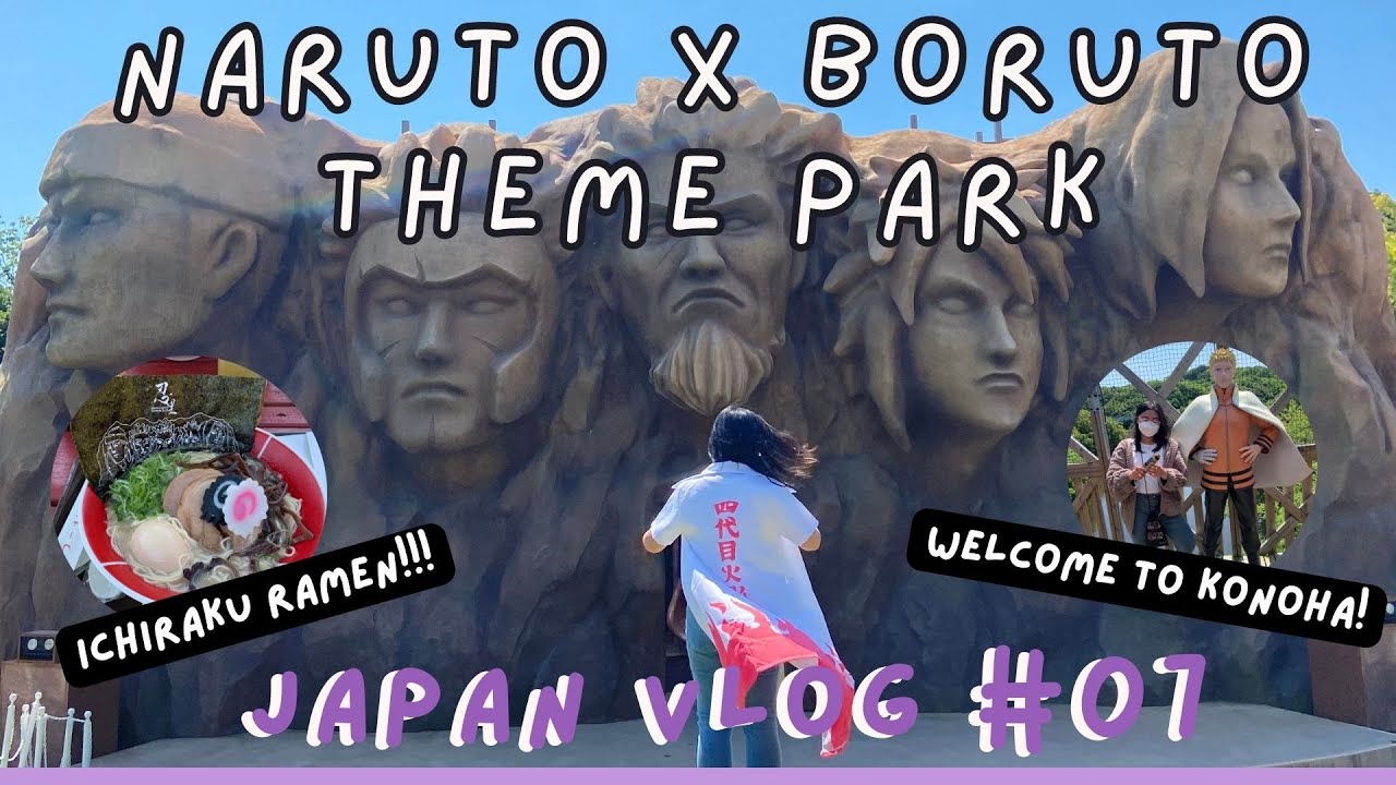 KONOHA IN REAL LIFE!! | NARUTO x BORUTO THEME PARK | AWAJISHIMA ISLAND ...