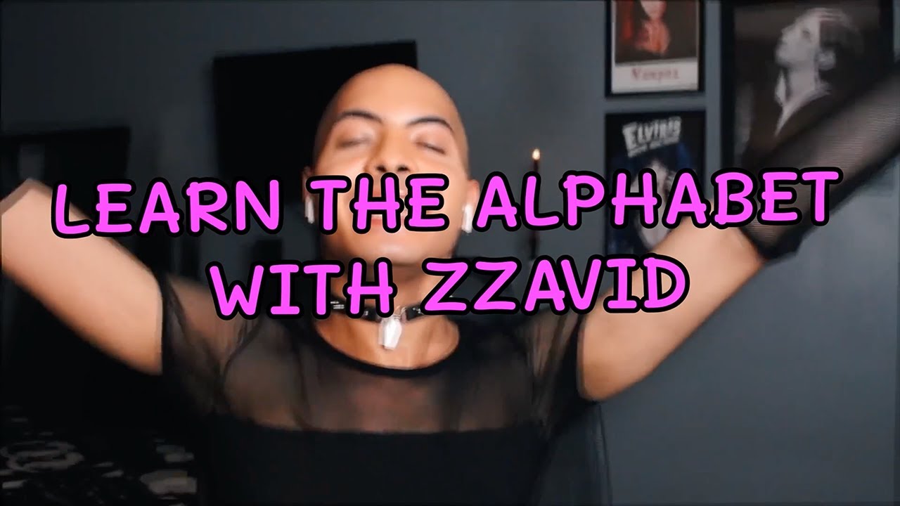 Learn the alphabet with Zzavid! - YouTube