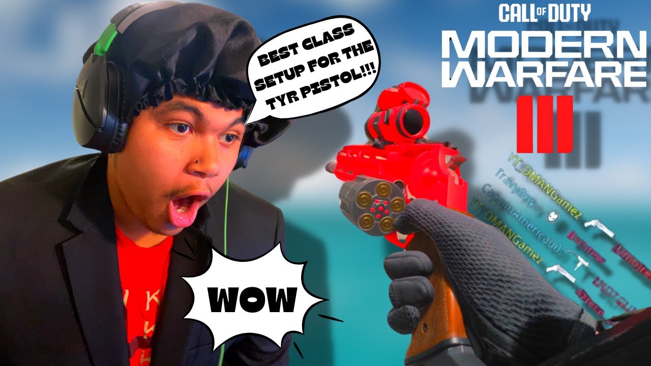 (MW3)*New* The Best Class Setup For The TYR Pistol… This Thing Destroys ...