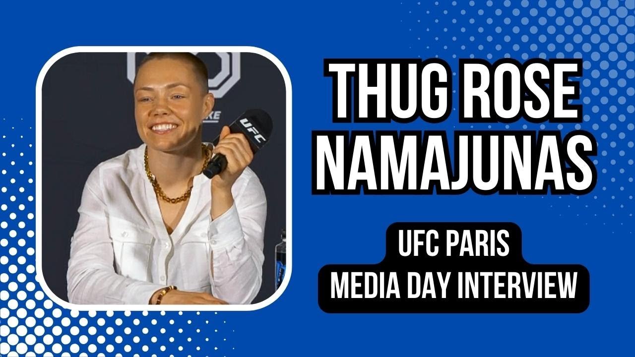 Thug Rose Namajunas Talks Move To Flyweight, UFC Paris Fiorot Match-Up ...