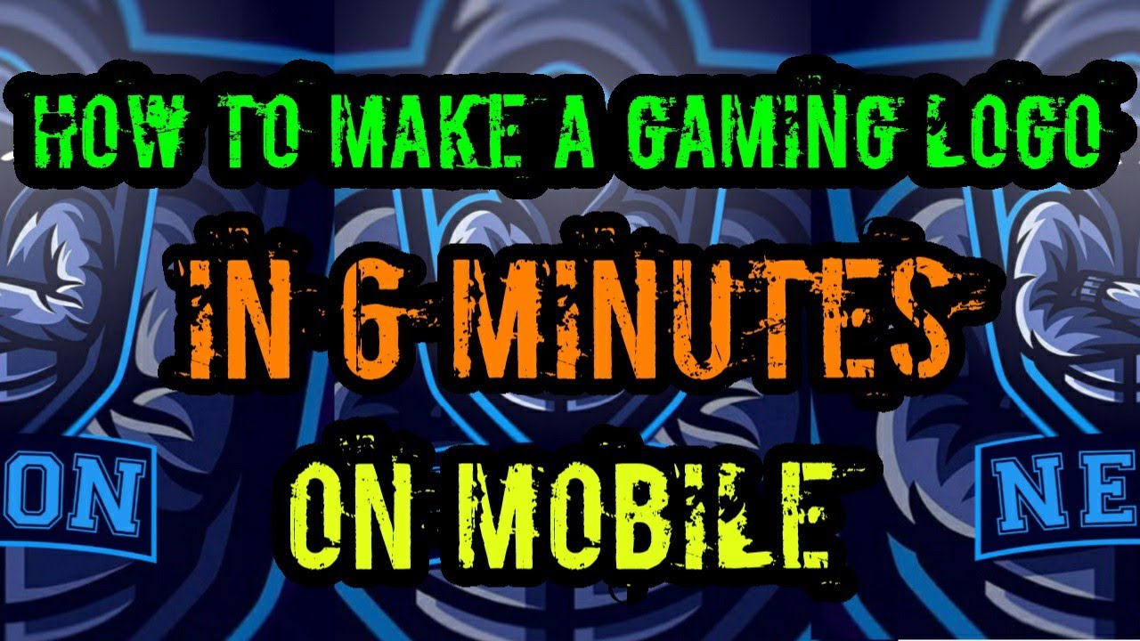 HOW TO MAKE A GAME LOGO QUICKLY! - YouTube
