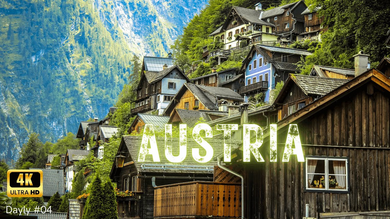AUSTRIA 4K(UHD) | Flaying Over AUSTRIA - Vienna - Hallstatt | the ...