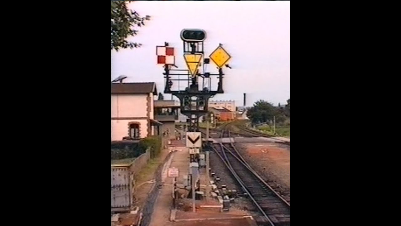 1996-97_ Signaux mécaniques avant la mise en service du BAPR entre Le ...