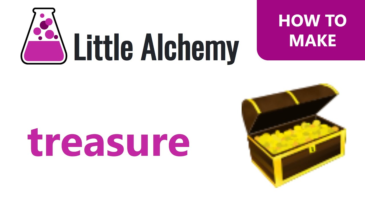 How to make Treasure in Little Alchemy - YouTube