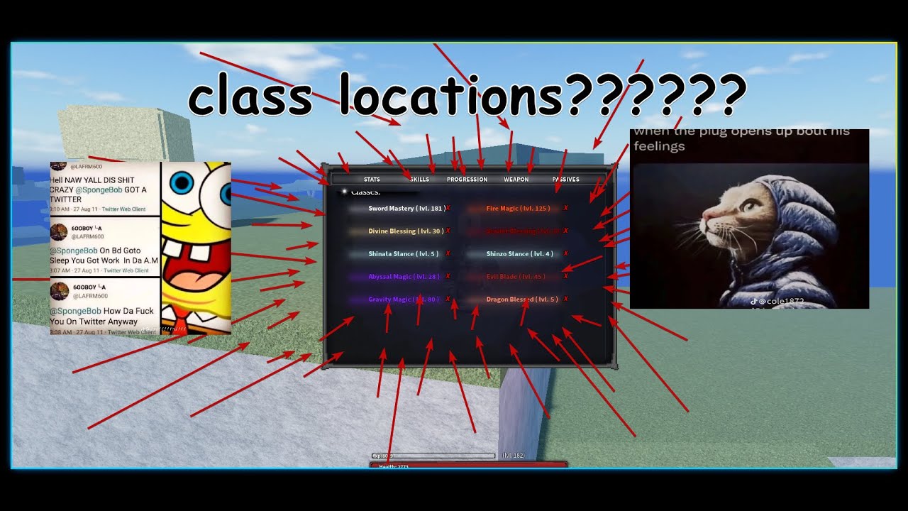 All Class Locations | Lee Rpg - YouTube