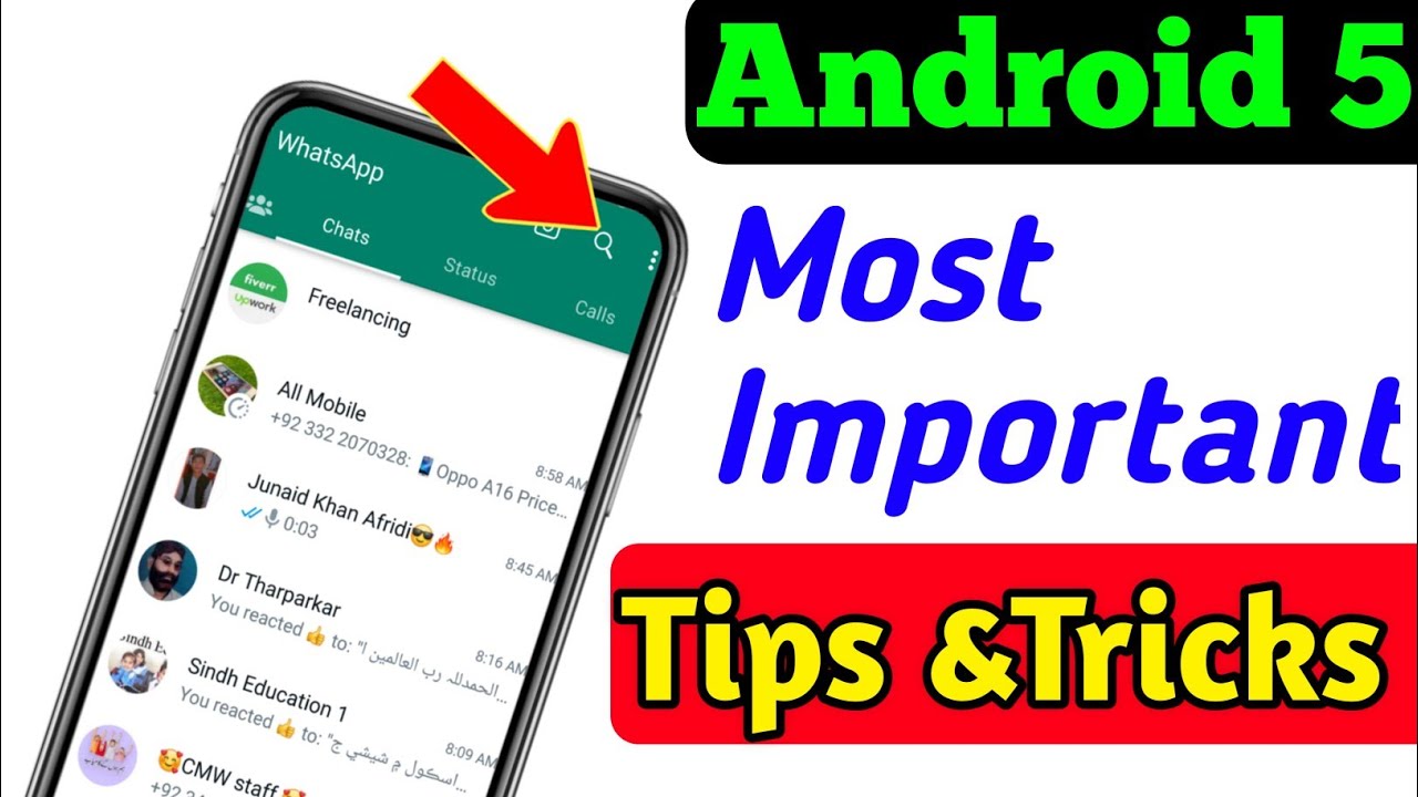 Mobile 5 Important Tips and tricks l Top 5 Tips and tricks Android ...