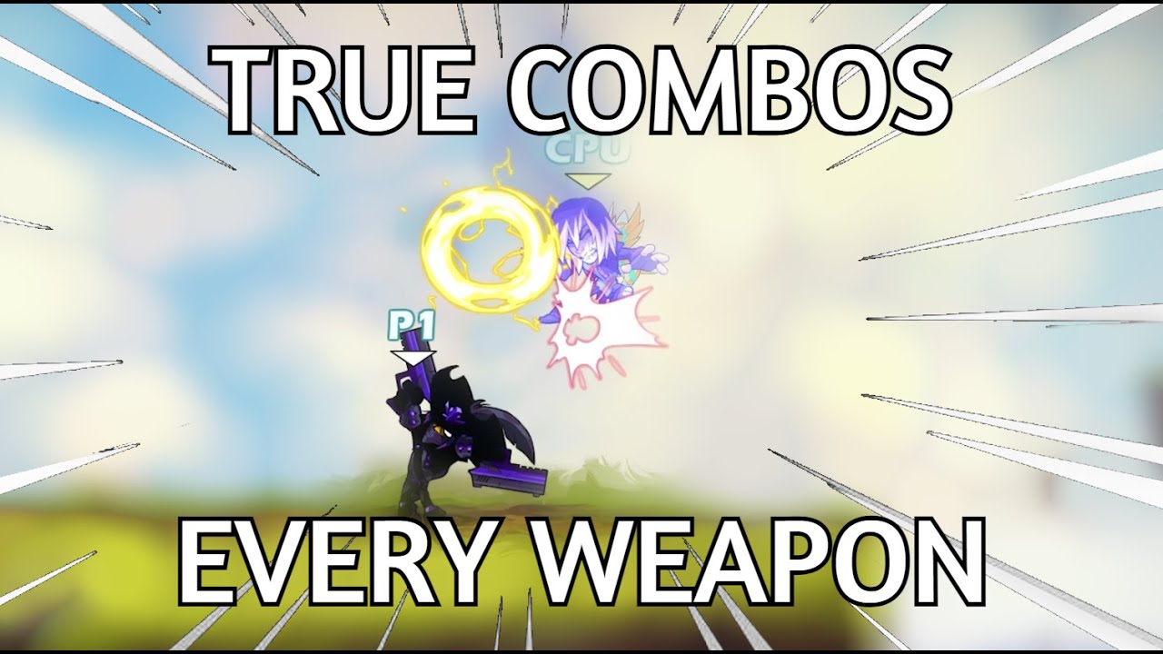 TRUE COMBOS ON EVERY BRAWLHALLA WEAPON - YouTube