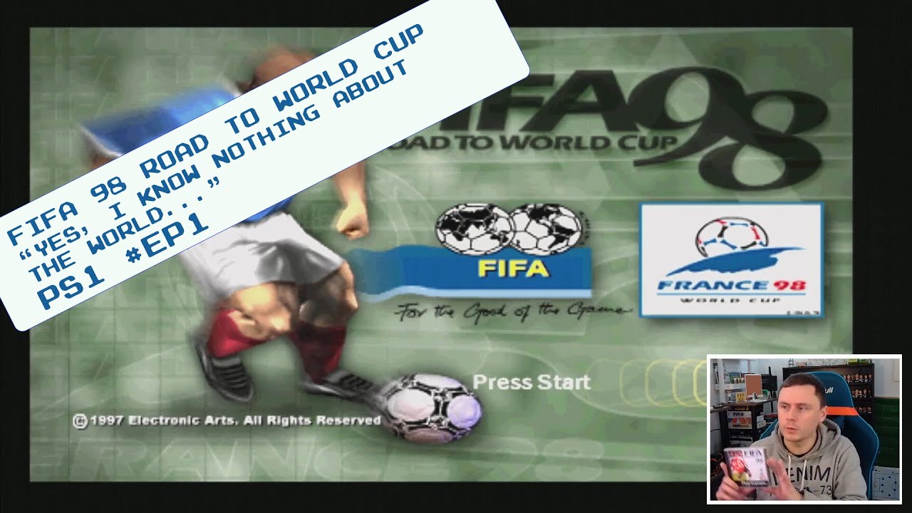 Fifa 98 Road to the World Cup #PS1 - Playthrough series - YouTube