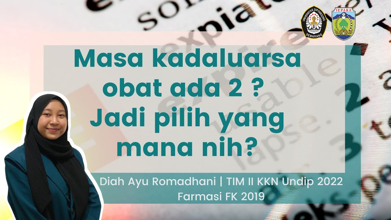 Edukasi Kadaluarsa Obat Beyond Use Date (BUD) - YouTube