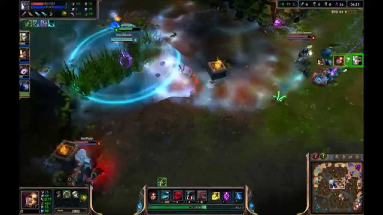 #1 Lets Play League of Legends - Katarina Mid - U.R.F - YouTube