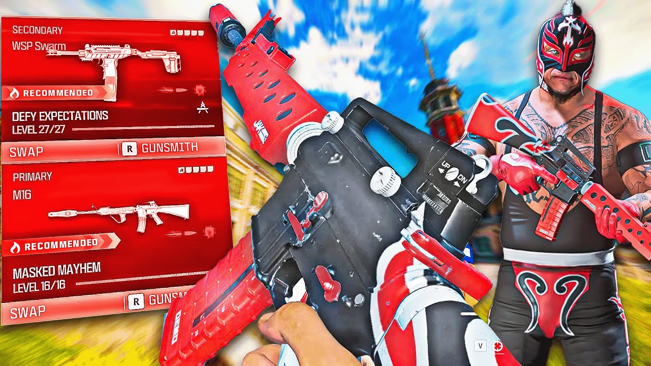 the *NEW* REY MYSTERIO LOADOUT on REBIRTH ISLAND! (WARZONE 3) - YouTube