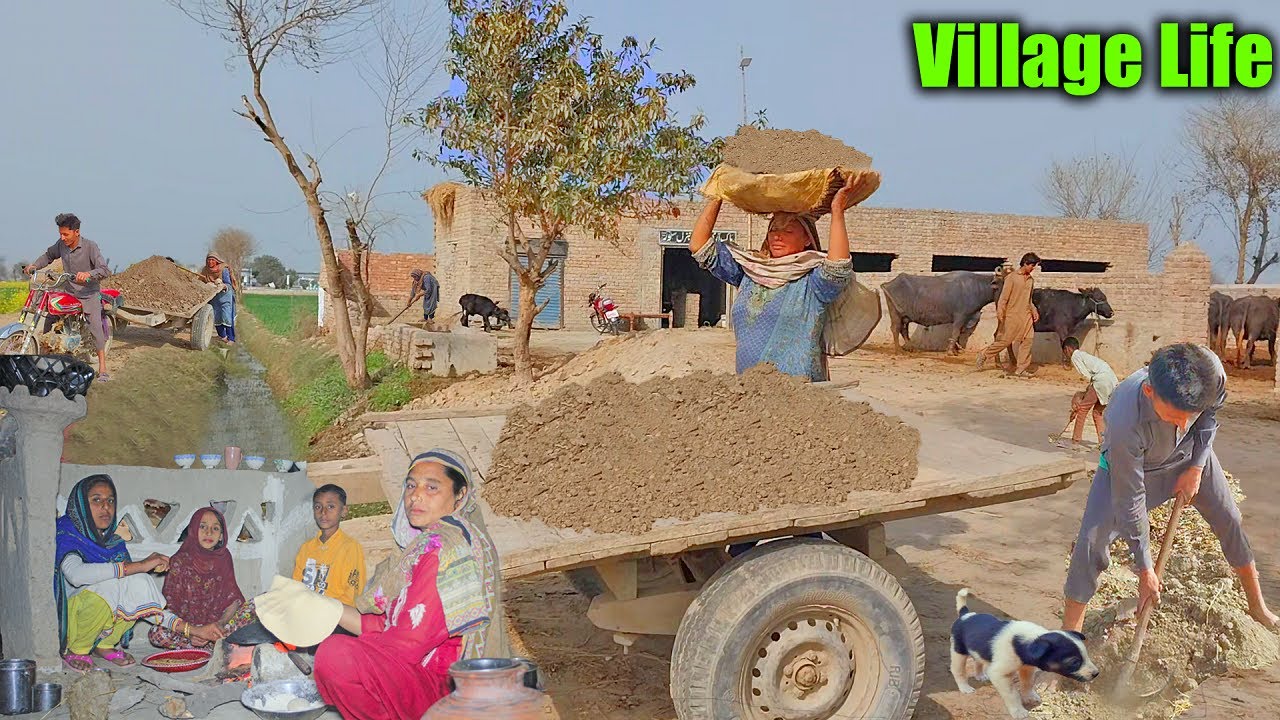Village Living | Best Dish Off Village & Hard Work Woman Life Routine ...