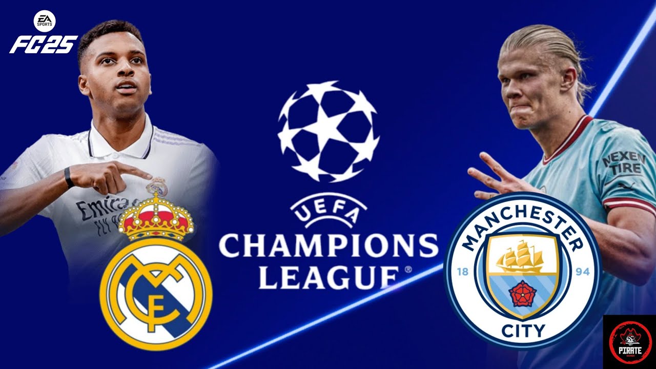 Real Madrid vs. Man City | UCL | FC25 Gameplay | #fc25 #uefa #fifa # ...