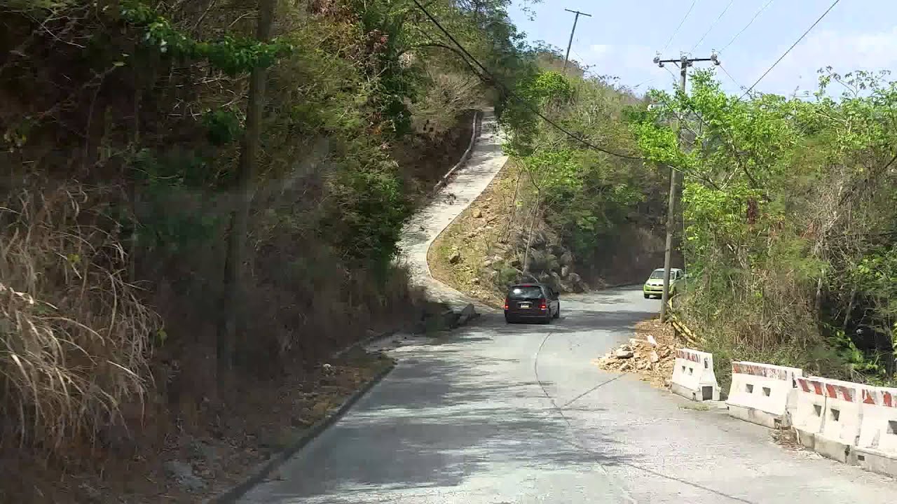 Heading into Road town, Tortola BVI 2015. - YouTube