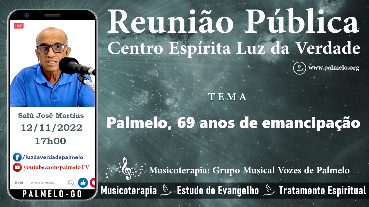 Palmelo - 69 anos de emancipação - com Salú José Martins - YouTube