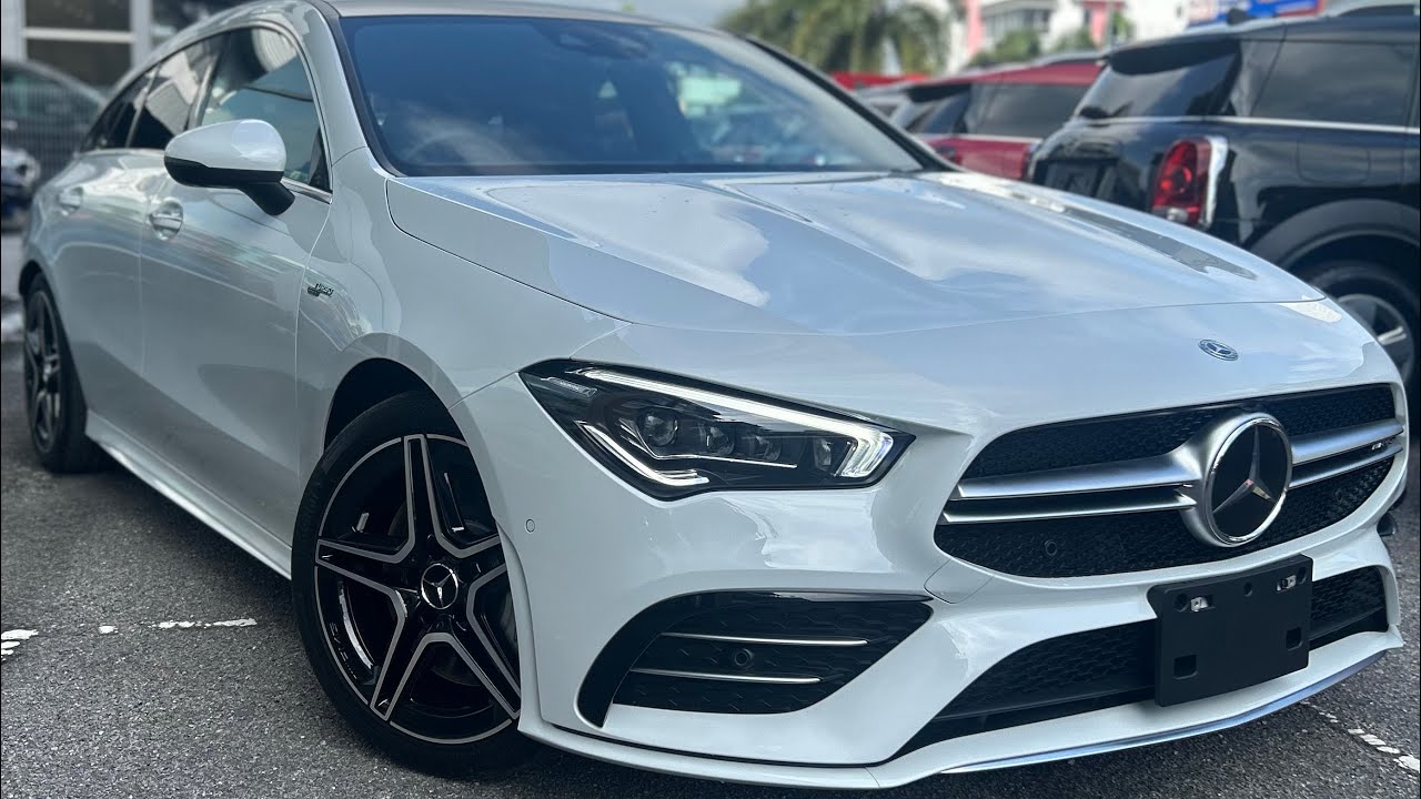 Unit RARE kalini !!!! CLA35 Shooting Brake AMG 2020 l Japan Spec Free 6 ...