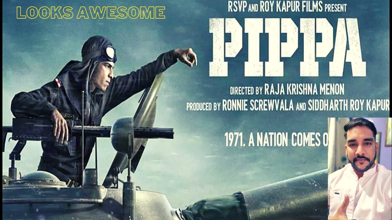 Pippa - Official Teaser | Reaction Video | Ishaan, Mrunal T, Priyanshu ...