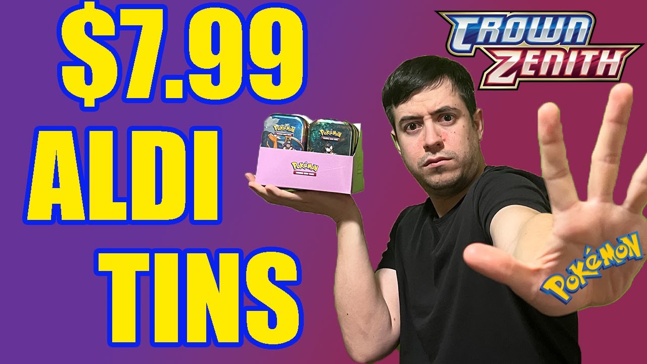 CROWN ZENITH Mini Tins at ALDI? (Opening CZ) - YouTube