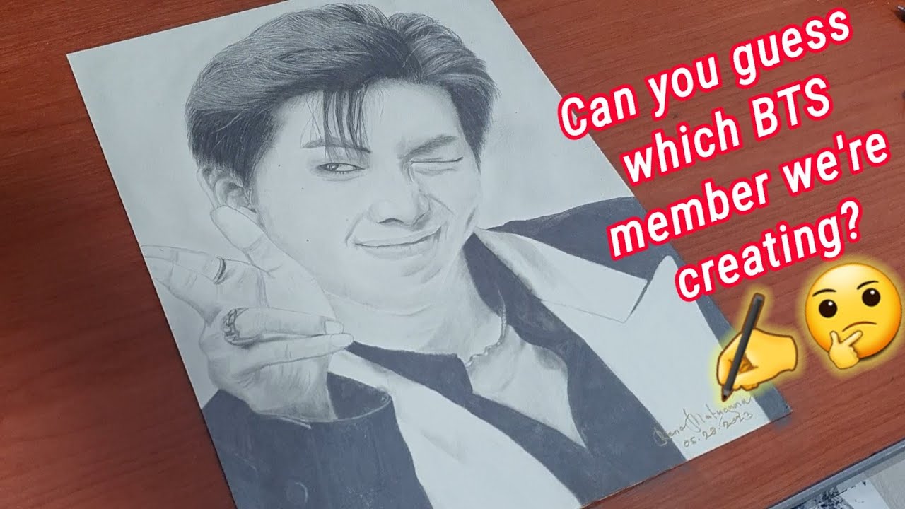 Learn to Draw BTS RM's Epic Transformation - YouTube