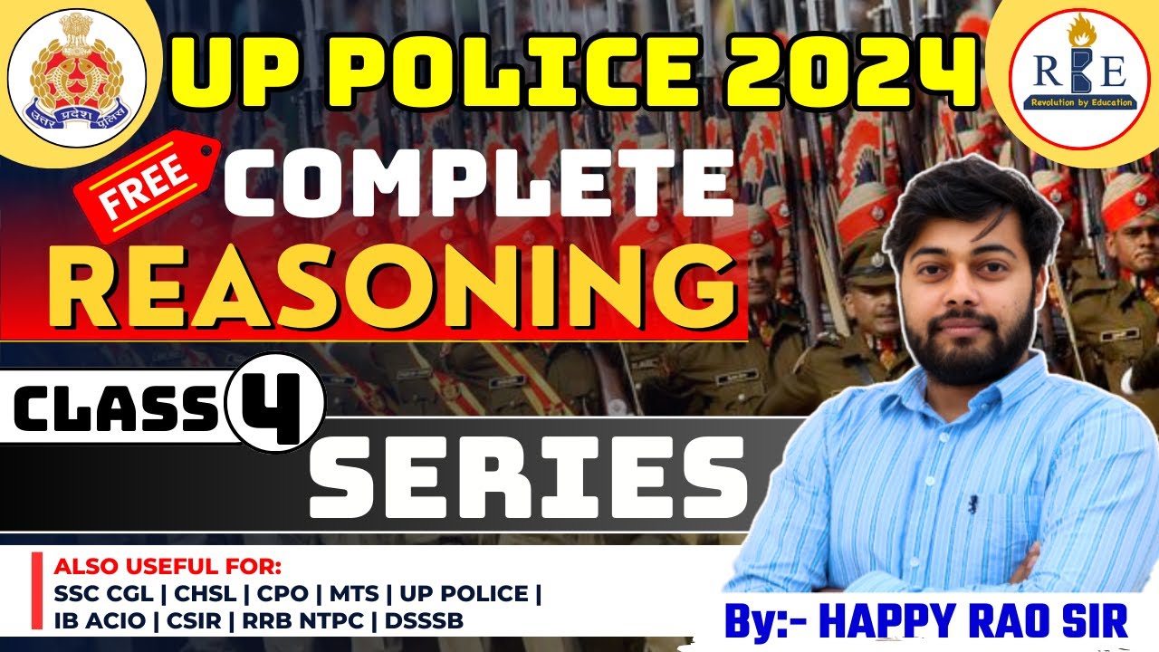 Class-4 | Series | UP Police Crash Course 2024 - YouTube