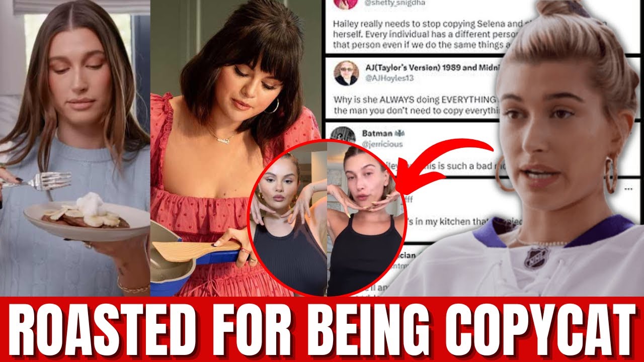 Hailey Bieber SPEAKS OUT about Selena Gomez DRAMA | Hailey Copying ...