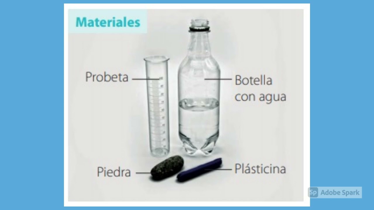 ¿Cómo medir el volumen de un sólido irregular? - YouTube