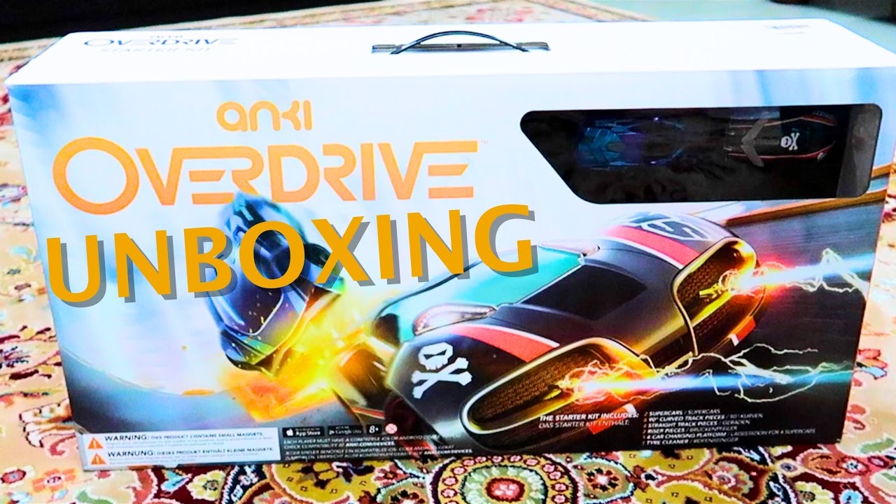 Anki OVERDRIVE Unboxing & Setting Up Review HD - YouTube
