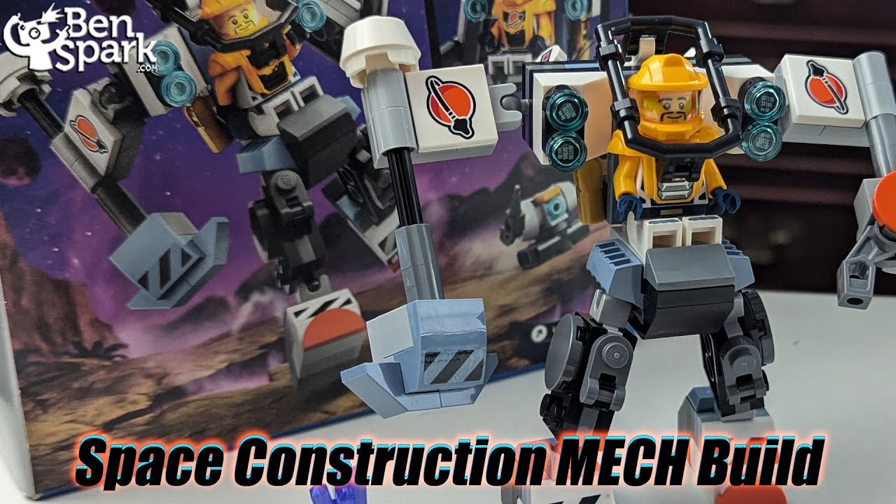 Build LEGO With Me - Set 60428 - Space Construction Mech - YouTube