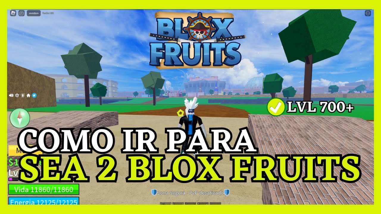 Como ir para Sea 2 Blox Fruits! - YouTube