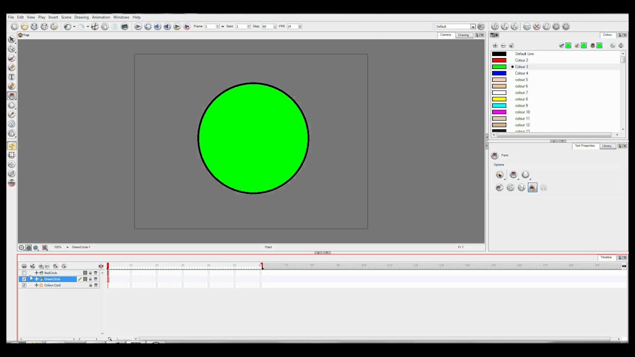 Animate Tutorial: Animating a colour change - YouTube