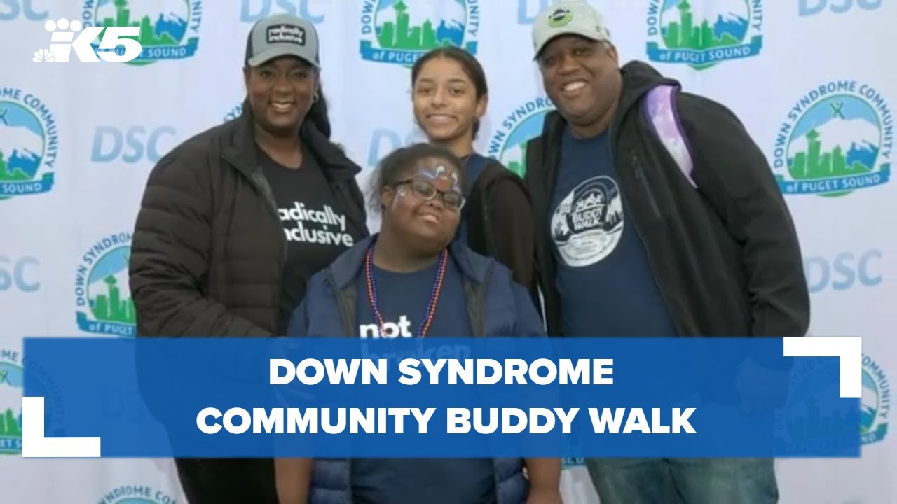 Down syndrome community buddy walk - YouTube