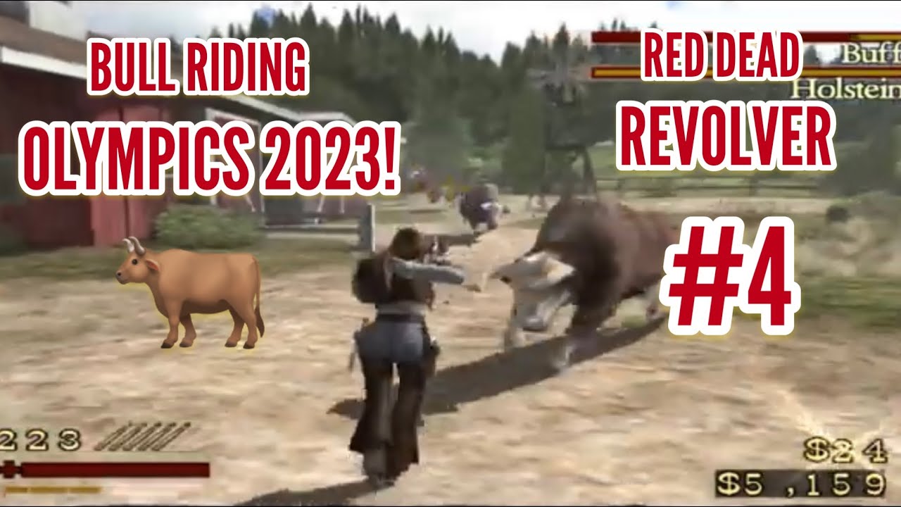 BULL RIDING OLYMPICS! | RED DEAD REVOLVER | PART #4 - YouTube