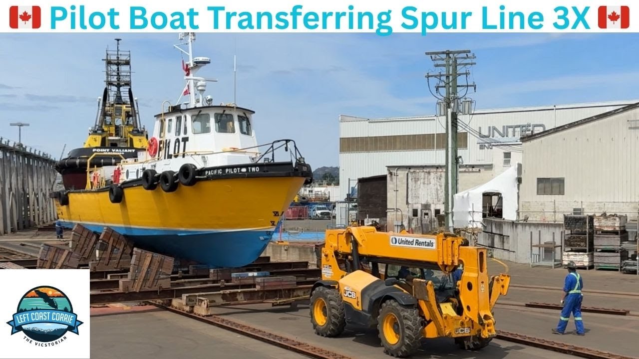 Three Spur Line Moves for One Pilot Boat–Watch It Happen at Point Hope ...