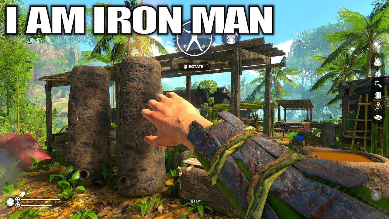 Metal Armor, Ore Smelting I AM IRON MAN | Green Hell Gameplay | E21 ...