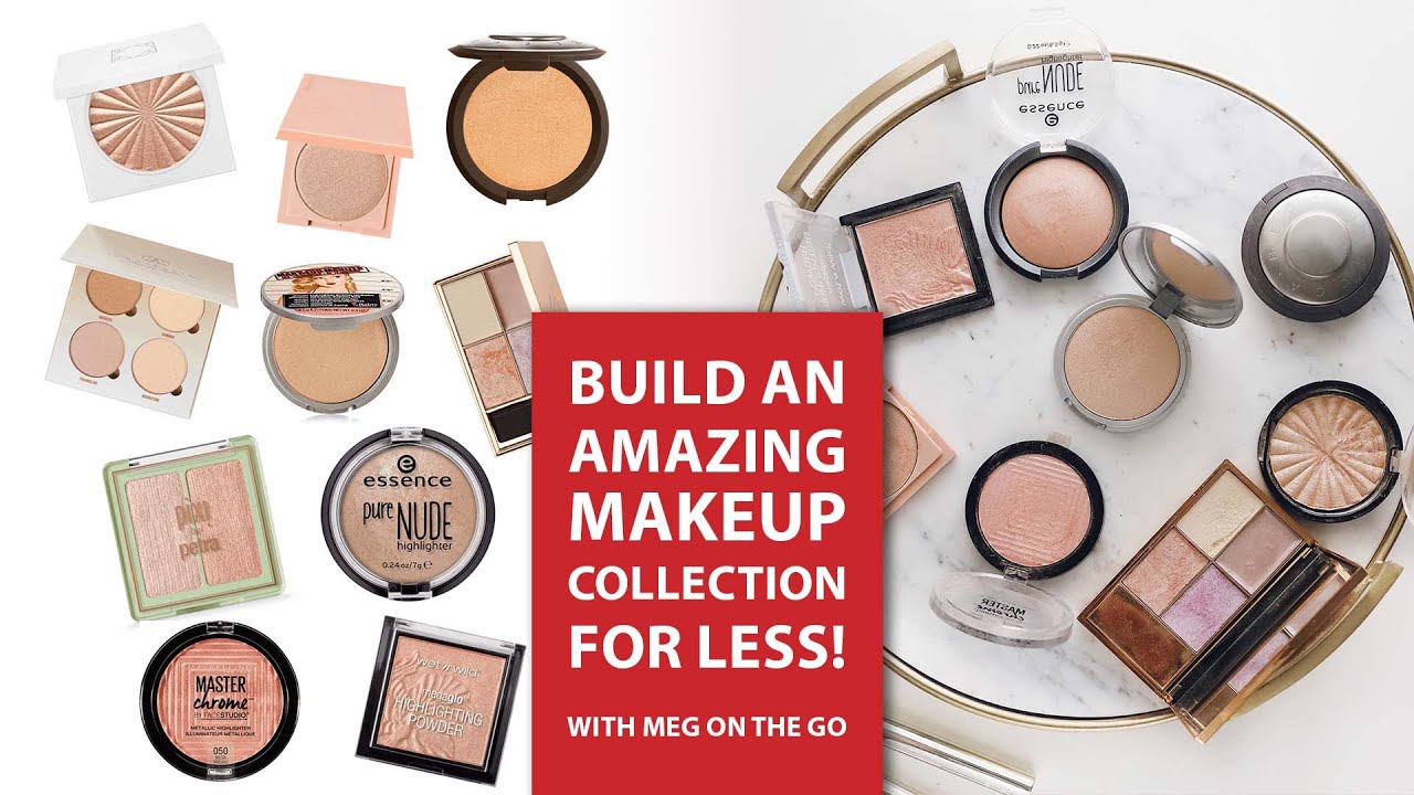 How to Build an Amazing Makeup Collection For Less - YouTube
